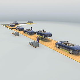 Contactless energy transfer system for an automotive assembly line ...
