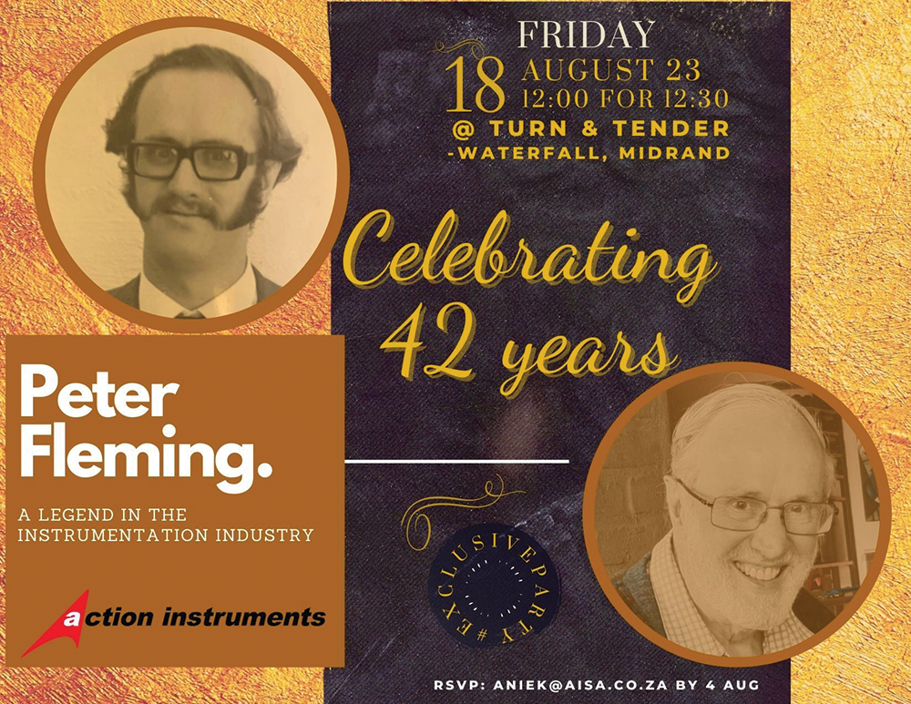 Action Instruments celebrates Peter Fleming’s 42 years of service ...